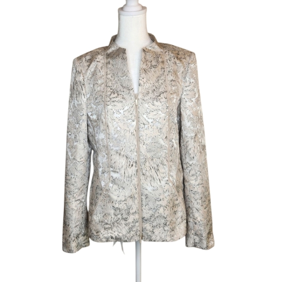 Lafayette 148 New York | Jackets & Coats | Lafayette 48 Metallic ...